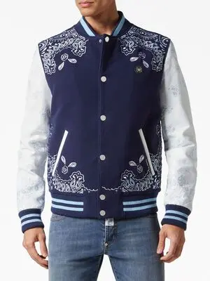 Philipp Plein Paisley-print Bomber Jacket