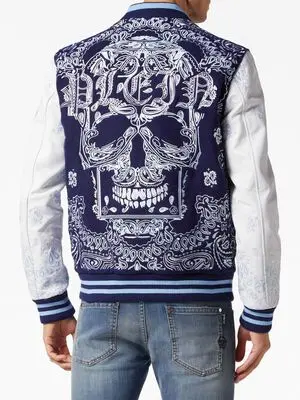 Philipp Plein Paisley-print Bomber Jacket