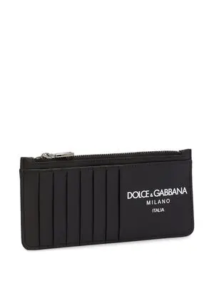 Dolce & Gabbana Logo-print Leather Wallet