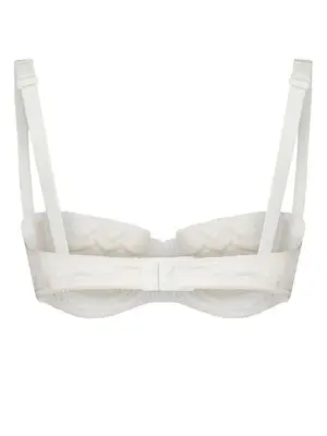 Dolce & Gabbana Lace-detail Balconette Bra - White