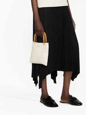 JIL SANDER Small Bamboo-handle Tote Bag