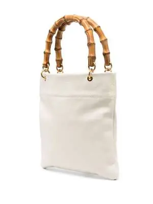 JIL SANDER Small Bamboo-handle Tote Bag