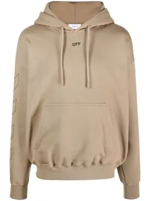 Off-White Off Stitch Cotton Hoodie