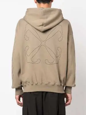 Off-White Off Stitch Cotton Hoodie