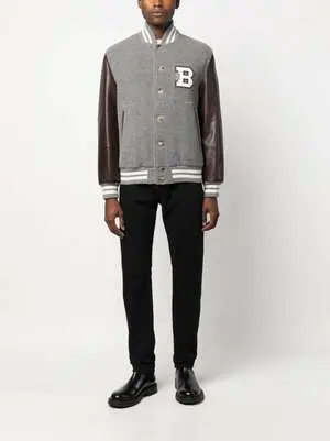 Brunello Cucinelli Patch-lettering Bomber Jacket