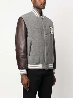 Brunello Cucinelli Patch-lettering Bomber Jacket