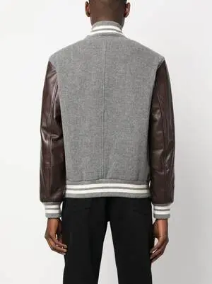 Brunello Cucinelli Patch-lettering Bomber Jacket