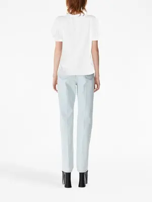 Nina Ricci Puff Sleeve Cotton T-shirt