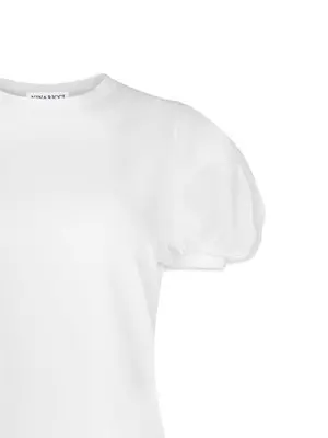 Nina Ricci Puff Sleeve Cotton T-shirt