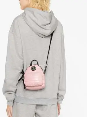 Moncler Kilia Logo-appliqué Quilted Crossbody Bag