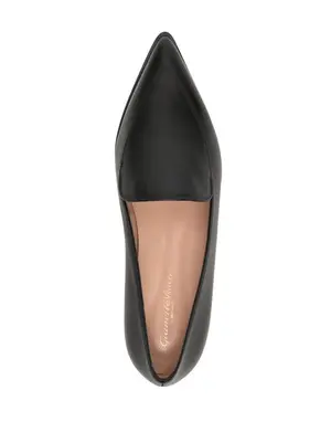 GIANVITO ROSSI Perry Leather Loafers