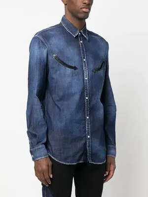 Dsquared2 Long-sleeved Denim Shirt