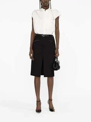 TOM FORD Front-slit Midi Skirt