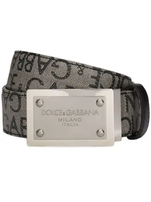 Dolce & Gabbana Printed Belts For Men