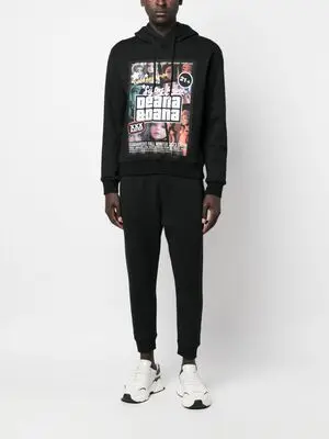 Dsquared2 Graphic-print Cotton Hoodie