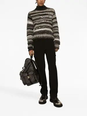 Dolce & Gabbana Logo Jacquard Backpack