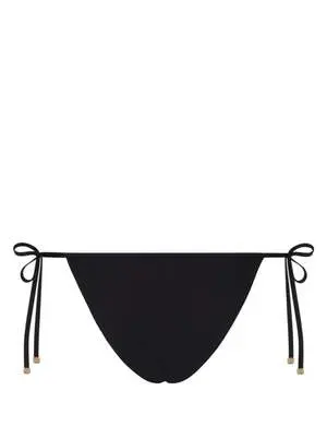 Dolce & Gabbana Logo-plaque Bikini Bottom - Black