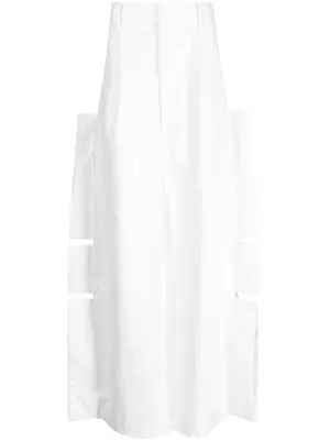WALTER VAN BEIRENDONCK Wings Wrestle Wide-leg Trousers