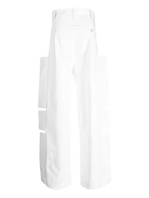 WALTER VAN BEIRENDONCK Wings Wrestle Wide-leg Trousers