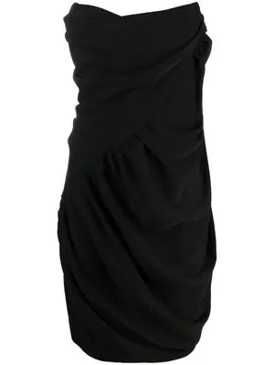 VIVIENNE WESTWOOD Draped Corset-bodice Dress