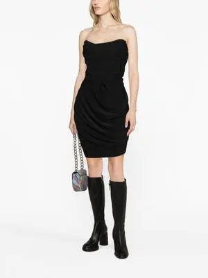 VIVIENNE WESTWOOD Draped Corset-bodice Dress