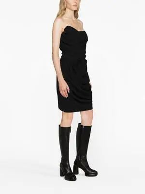 VIVIENNE WESTWOOD Draped Corset-bodice Dress