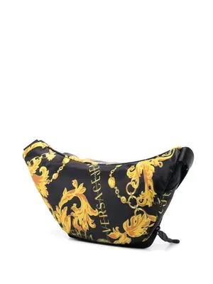 Versace Chain Couture-print Belt Bag