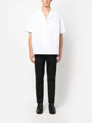 Valentino Garavani Straight-leg Drawstring Trousers - Black