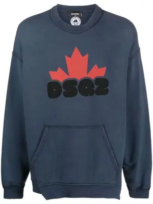 Dsquared2 Logo-print Cotton Jumper