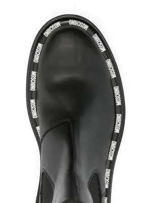 Moschino Print Boots