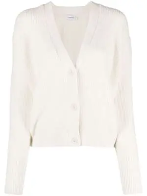 Calvin Klein Ribbed-knit Cardigan