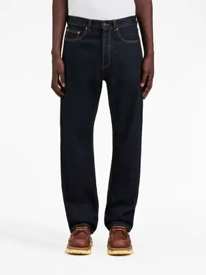 Palm Angels Logo-embroidered Denim Jeans