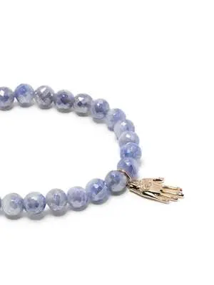 SYDNEY EVAN 14kt Yellow Gold, Diamond, And Moonstone Bracelet