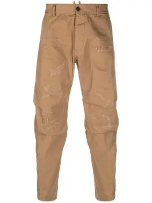 Dsquared2 Distressed Tapered Trousers