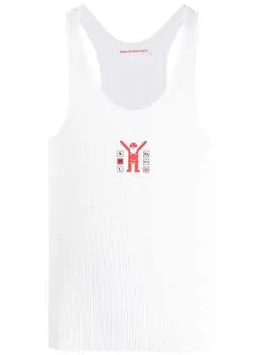WALTER VAN BEIRENDONCK Jock Graphic-print Tank Top