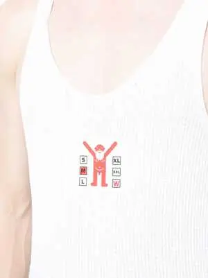WALTER VAN BEIRENDONCK Jock Graphic-print Tank Top