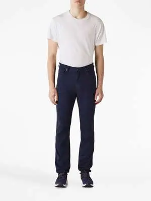 Monfrère Brando Parisian Luxe Mid-rise Straight-leg Jeans - Blue