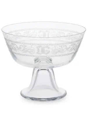 Dolce & Gabbana Logo-embossed Fruit Bowl - White