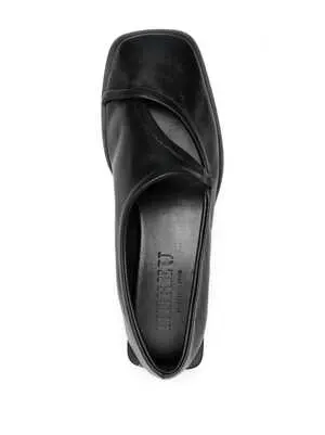 Hereu Cut-out Leather Loafers
