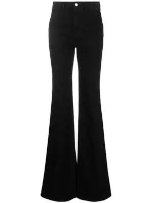 DEL CORE Flared Cotton Trousers