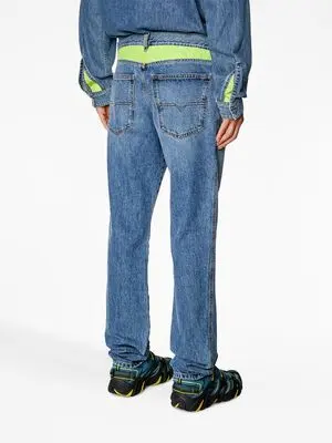 DIESEL® 1995 D-sark 09g93 Straight-leg Jeans - Blue
