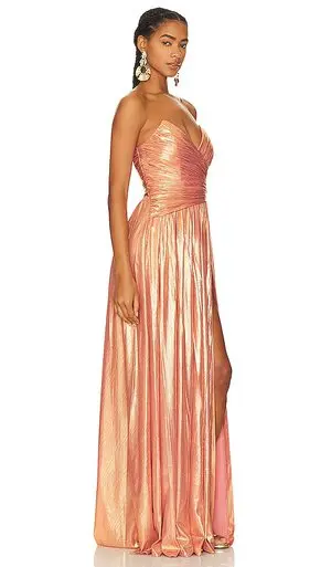 Retrofete Waldorf Gown - Apricot