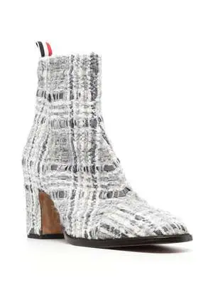 Thom Browne Tweed Ankle Boots