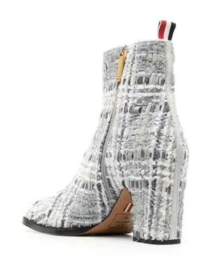 Thom Browne Tweed Ankle Boots