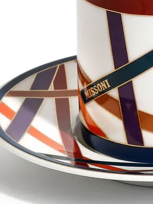 Missoni Nastri Coffee Cup And Saucer