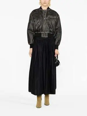 Acne Studios Distressed-effect Leather Jacket