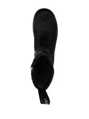 Camper Eki Calf-hair Ankle Boots