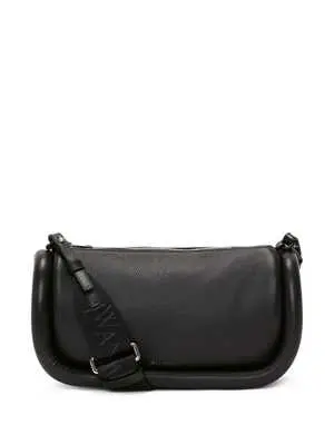 JW Anderson Bumper-15 Leather Crossbody Bag - Black