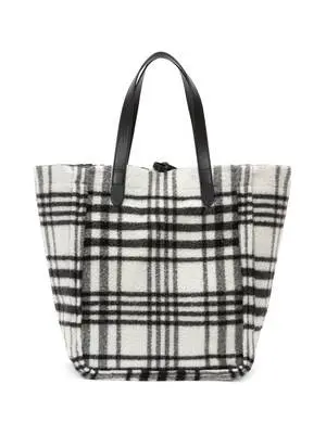 JW Anderson Check-print Tote Bag
