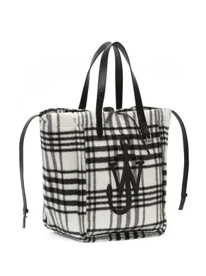 JW Anderson Check-print Tote Bag